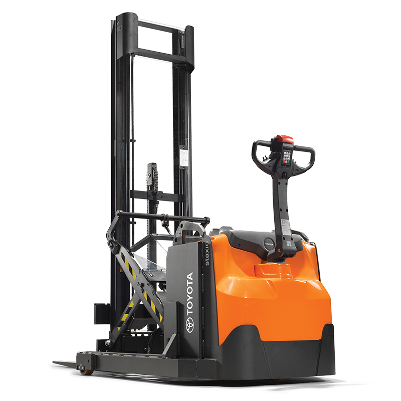 Toyota Staxio SWE120XR Walkie Reach Stacker Forklift
